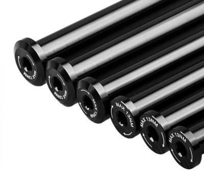 Cina Rilascio rapido della bicicletta della strada di BXT attraverso l'alluminio ad alta resistenza di Axle Skewer No Lever Black in vendita
