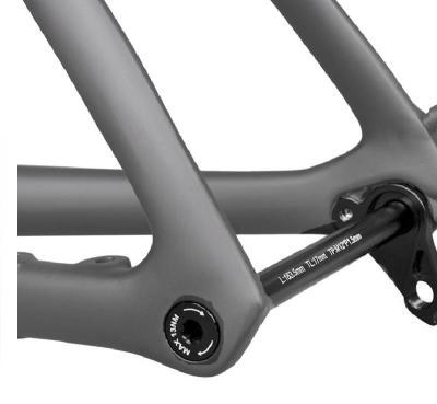 Cina Rilascio rapido della bicicletta della strada di BXT attraverso l'alluminio ad alta resistenza di Axle Skewer No Lever Black in vendita