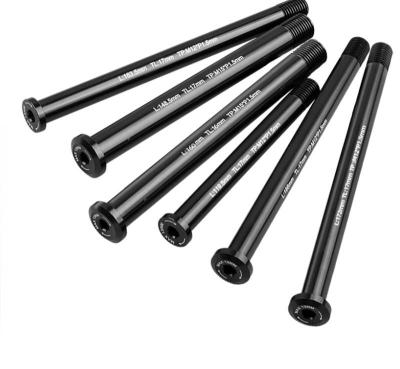 Cina Rilascio rapido della bicicletta della strada di BXT attraverso l'alluminio ad alta resistenza di Axle Skewer No Lever Black in vendita