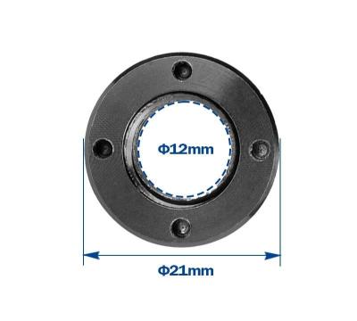 China Lega di alluminio di forza di Hign della bicicletta 7075 attraverso Axle Lock Nut 12mm for sale