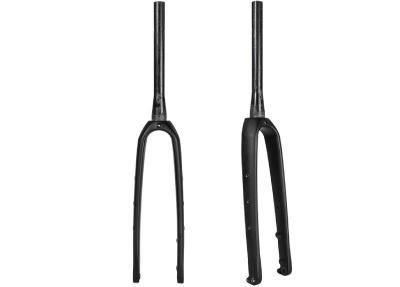 Cina Forcella grassa nascosta 700C della ghiaia della bici della strada della forcella della bici della fibra piena del carbonio del cavo in vendita