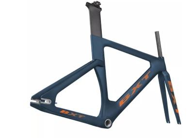 Cina ingranaggio fisso Frameset del carbonio 700C della fibra del carbonio della strada della bici della struttura della corsa della bici piena del TT in vendita