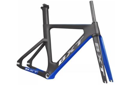 Cina ingranaggio fisso Frameset del carbonio 700C della fibra del carbonio della strada della bici della struttura della corsa della bici piena del TT in vendita