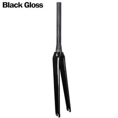 Cina V forcella piena 700C QR aperto Axle Matte Black della bici della strada del carbonio del freno in vendita