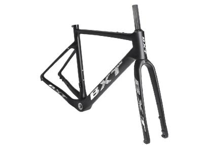 Cina mountain bike Frameset della bicicletta della strada MTB della struttura della bici della ghiaia del carbonio 700C in vendita