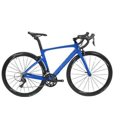 Cina fibra piena Rim Brake Bicycles del carbonio della bici della strada del carbonio del freno di 700C V in vendita
