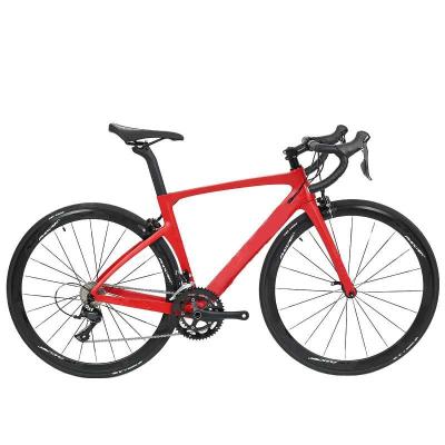 Cina fibra piena Rim Brake Bicycles del carbonio della bici della strada del carbonio del freno di 700C V in vendita