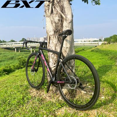 Cina Freno a disco pieno della fibra del carbonio della bici 700C della strada di SENSAH 2*11Speed in vendita