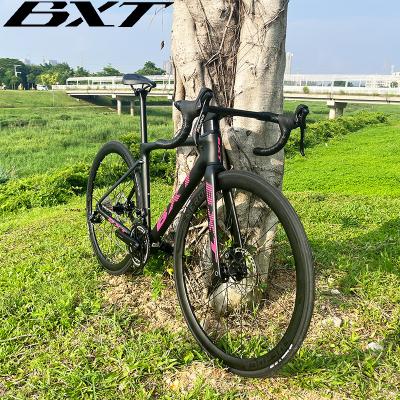 Cina Freno a disco pieno della fibra del carbonio della bici 700C della strada di SENSAH 2*11Speed in vendita