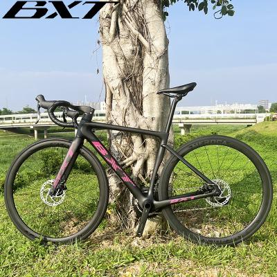 Cina Freno a disco pieno della fibra del carbonio della bici 700C della strada di SENSAH 2*11Speed in vendita