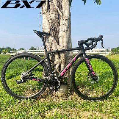 Cina Freno a disco pieno della fibra del carbonio della bici 700C della strada di SENSAH 2*11Speed in vendita