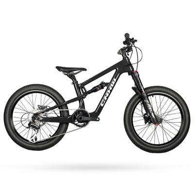 Cina Mountain bike a 24 pollici w/Shimano 10Speed Groupset & sospensione completa del carbonio dell'adolescente in vendita