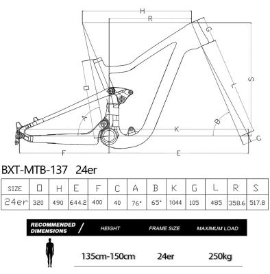 Cina Mountain bike a 24 pollici w/Shimano 10Speed Groupset & sospensione completa del carbonio dell'adolescente in vendita