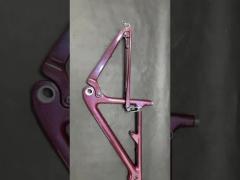 Camaleonte pieno della struttura del mountain bike del carbonio della sospensione 29 XC che dipinge rosso scuro