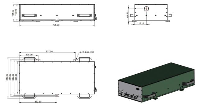 Integrated Design 200W QCW Green Fiber Laser for High Precision Processing