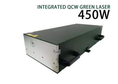 중국 450W QCW 파이버 레이저 통합 단일 모드 나노초 녹색 파이버 레이저 판매용