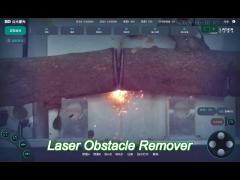 200W Fiber Pulse Portable Laser Obstacle Remover Device for Trees Removal Cleaning Machine Focused Instrument Device