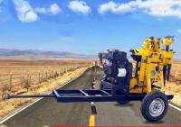 China XY-150 Type Wheel Mounted Spt Soil Test Core Drilling Machine for sale