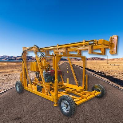 Китай XY-150 Тип колесное оборудование Spt испытание почвы ядро буровой машины продается