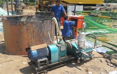 China Chinese cement grouting packer high-pressure grouting pipe grouting pump manufacturer for sale