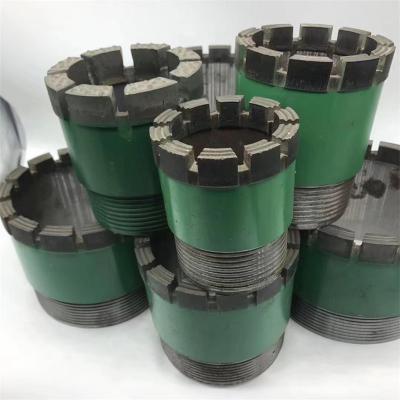 China 鉱石採掘 ダイヤモンドコア ビット 侵食耐性B-56-66-76-86-101-116-131-146 for sale