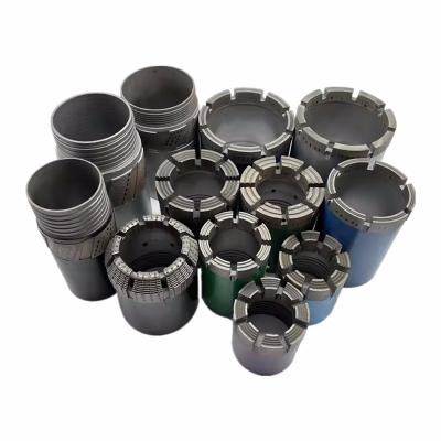 Cina Esplorazione mineraria Perforazione a filo AQ BQ NQ HQ PQ Impregnato Bici di nucleo di diamanti Bici di perforazione geologica in vendita