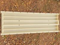 China Closing Core Tray Plastic Core Box with Caps for Rock Samples for sale