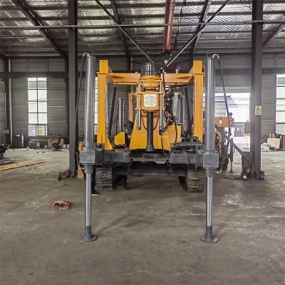 China 600m tracked mining exploration hydraulic core drilling machine/small engineering core drilling machine (XYD-3 type) for sale
