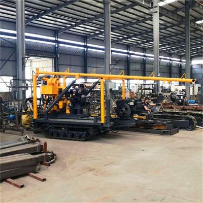 China 600m tracked mining exploration hydraulic core drilling machine/small engineering core drilling machine (XYD-3 type) for sale