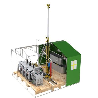 China Moduläres hydraulisches Bohrgerät für den Felskern Leichtgewicht für das Bohren in entfernten Gebieten zu verkaufen