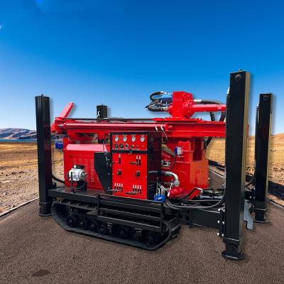 China Crawler waterput boormachine met boorgediepte 200 m, 300 m, 500 m en dieselmotor Te koop