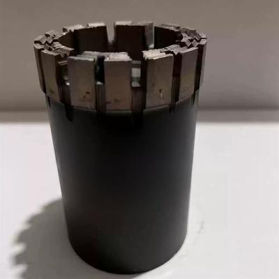 China Bites de núcleo de diamante turboimpregnados para perforación tipo PQ, HQ, NQ, BQ, AQ en venta