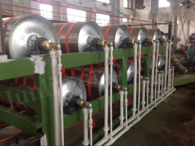 중국 자동 스윙 장치가 있는 효율적인 수냉 고무 시트 냉각 시스템 판매용