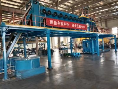 중국 타이어/컨베이어 벨트 제조용 오버헤드 타입 고무 시트 냉각기 판매용