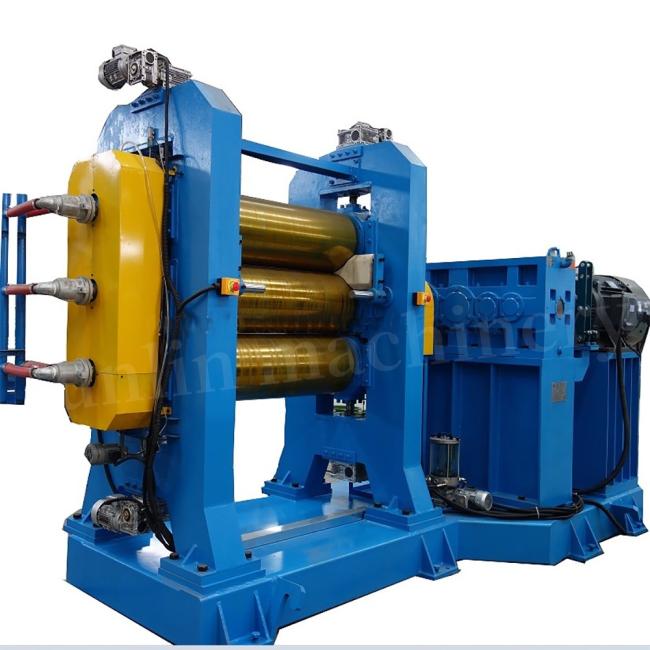 XY Series Rubber Calender Machine - Front View