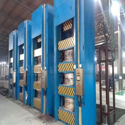 China YLL-5/6000 Solid Rubber Plate Tire Vulcanizing Press For Heavy Duty Tires for sale