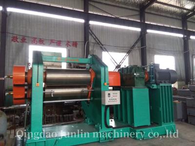 中国 ラボで使用されるゴム加工二本ロールカレンダー機、カスタマイズ 販売のため