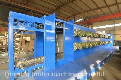 China Floor Standing Rubber Batch Off Cooling Machine / Conveyor Belts Cooling Line for sale