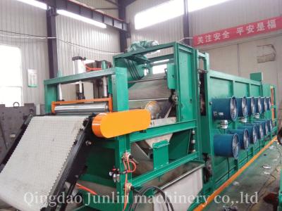 China Floor Type Hanging Rod Rubber Batch Off Cooler With Adjustable Speed for sale