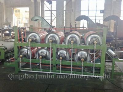 中国 高効率ローラー式ゴムシート冷却機 / バッチオフ冷却ライン 販売のため