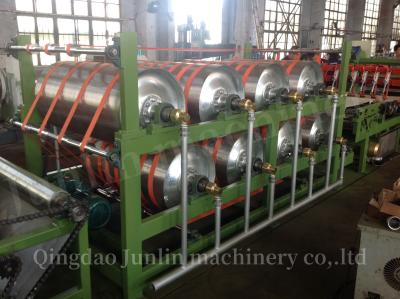 中国 高効率ローラー式ゴムシート冷却機 / バッチオフ冷却ライン 販売のため