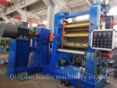 China Efficient Adjustable Speed 4 Roll Rubber Calender Machine With Chilled Cast Iron Rolls for sale