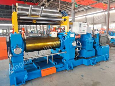 China XK-450 Open Type Two Roll Mixing Mill For Cable And Hose Processing for sale