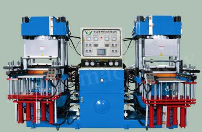 China Automated Vacuum Plate Vulcanizing Press / Rubber Vacuum Curing Press 22-72KW for sale