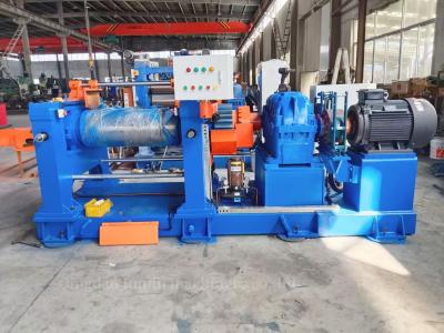 China Hydraulic Nip Adjustment Open Type XK-360 Two Roll Rubber Mixing Mill for sale