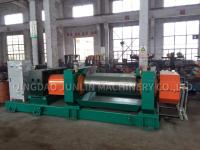China Fully Automatic PLC Controll 560 Open Type Rubber Mixing Machine for sale