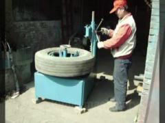 Automatische productielijn voor rubberpoeder voor recycling van banden
