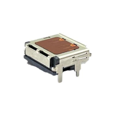 China PCB Board DP Socket Connector 9 Pin Usb Connector LCP Solder Plating 1U