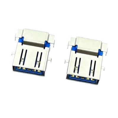 Cina LCP RVS Femmina Presa USB Connettore USB 3.0 9 Pin 1.8AMP Montaggio su PCB in vendita