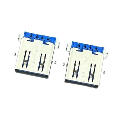 Cina LCP RVS Femmina Presa USB Connettore USB 3.0 9 Pin 1.8AMP Montaggio su PCB in vendita